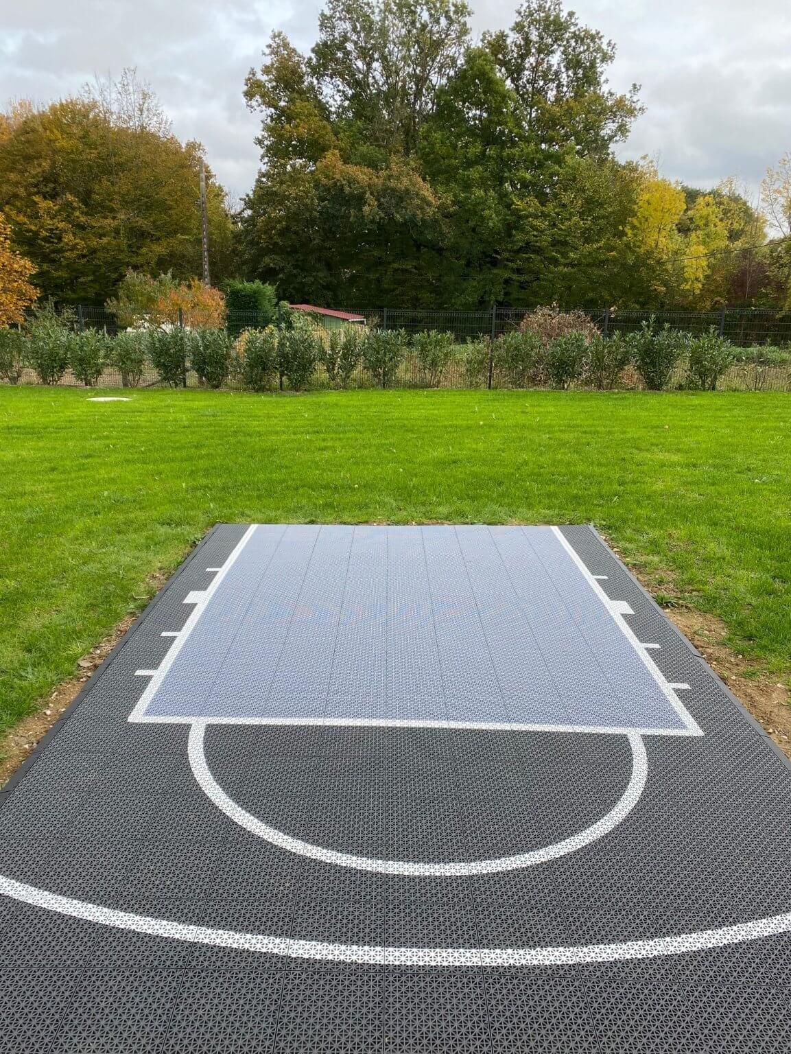 Demi-terrain de Basketball 3 x 5 M | Couleur(s) au choix | Terrain ...